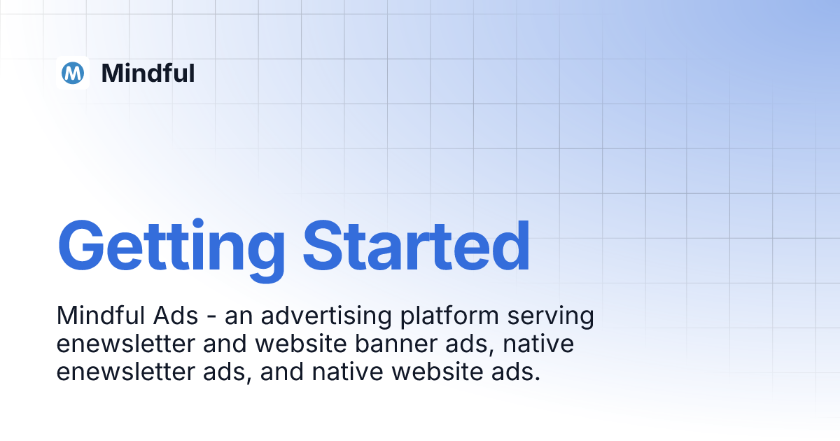 Getting Started | Mindful Getting Started | Mindful
